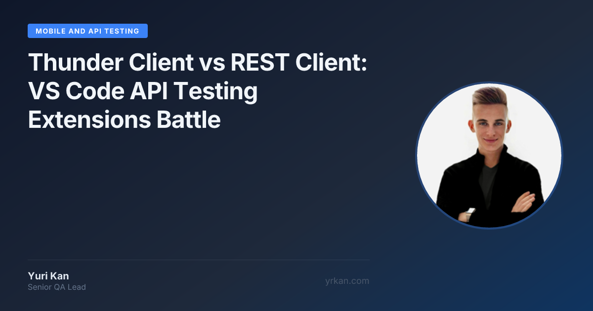Thunder Client vs REST Client: VS Code API Testing Extensions Battle ...